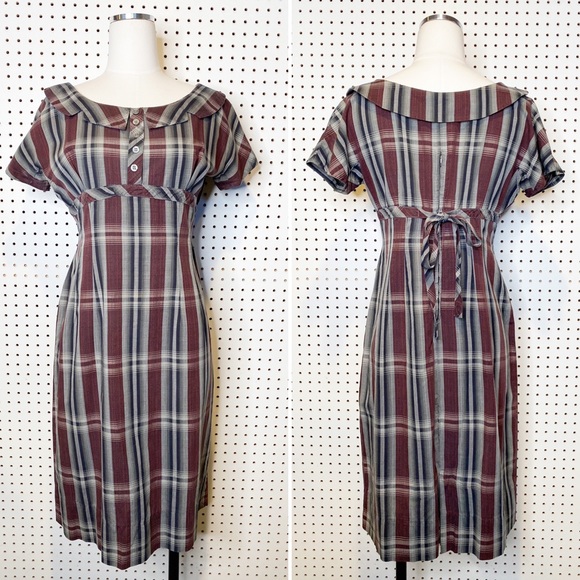 Vintage | Dresses | Vintage 95s Plaid Dress By Jonathan Logan | Poshmark